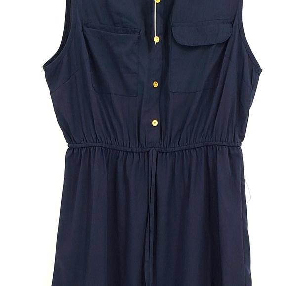 M.P.H. | Dresses | Mph Collection Navy Jumper Style Dress | Poshmark